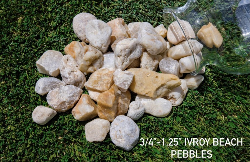 Ivory Beach Pebbles For Sale Online | Stone Aggregate Supplier CT