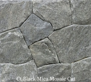 CT Black Mica ThinStone | Natural Stone Veneer, Wall Stone, Flagging