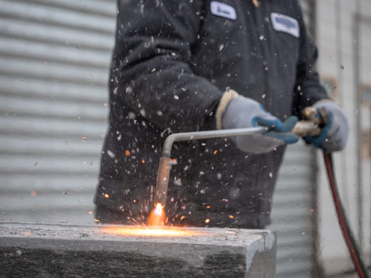 Flamed Finish & Thermal Stone | Flamed Granite, Bluestone, Limestone