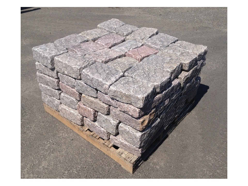 Scandia Pink Soft Jumbo Cobblestone CT | Driveways, Edging & Paving