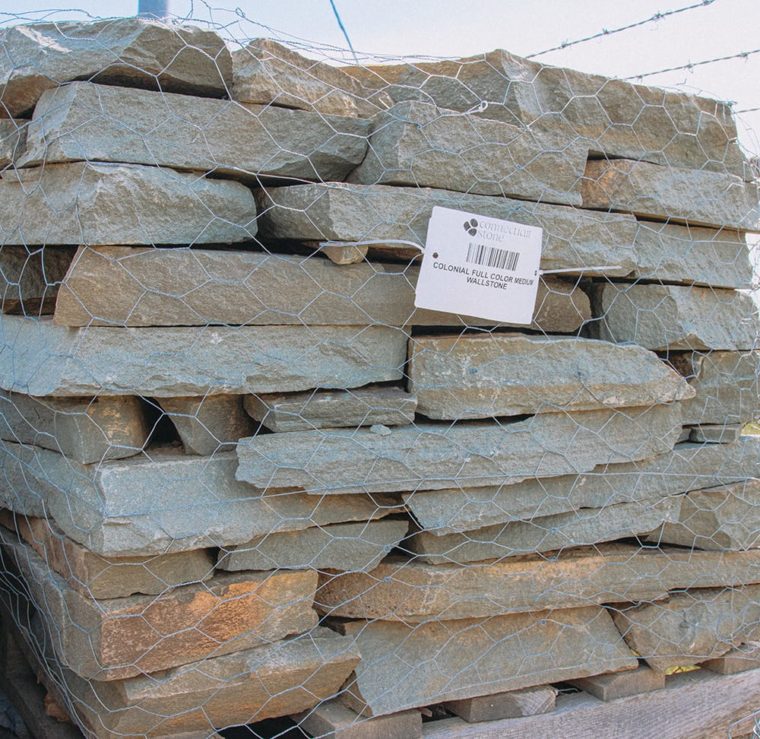 Colonial Full Color Medium Wallstone | Outdoor Wallstones CT
