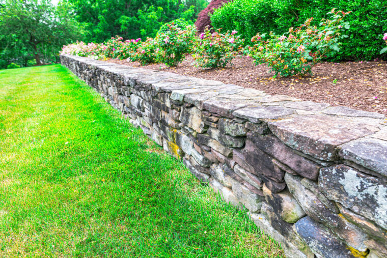 Dry Stack Fieldstone Wall Ideas That Will Charm Any Home